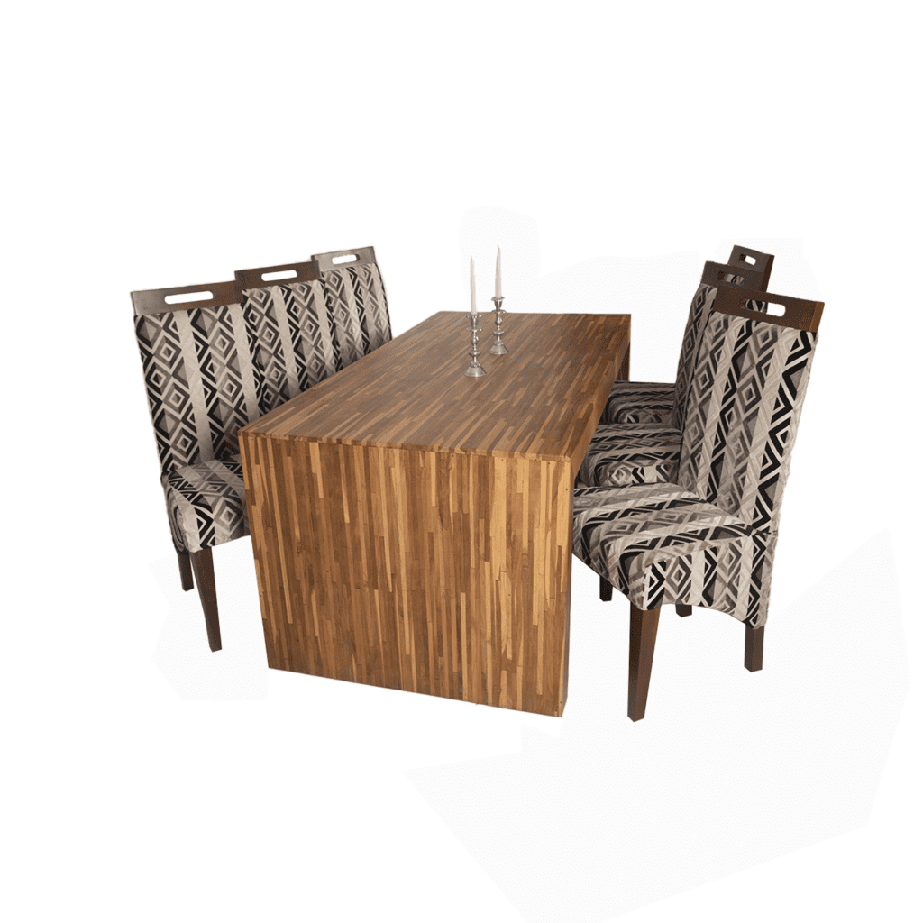 DESIGNER U SHAPED DINING TABLE WITH ESPALANDO GRAND COSMO CHAIRS ...