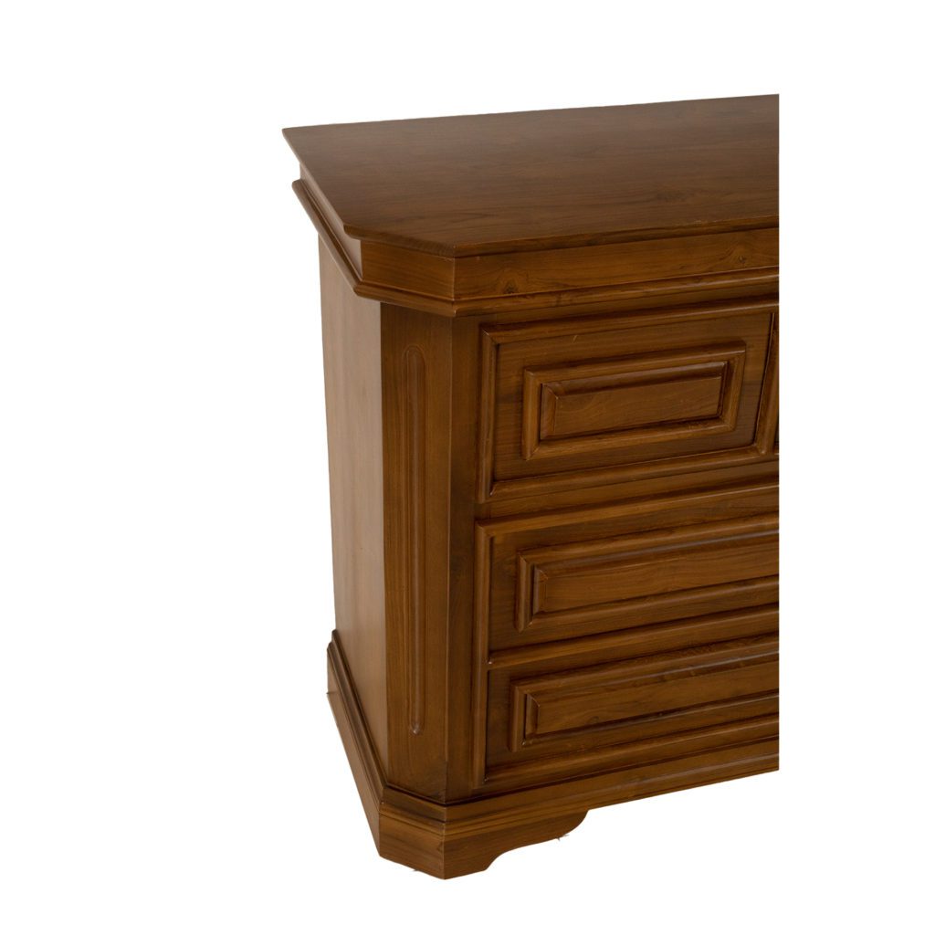 MR CHEST OF DRAWERS UNIT- TEAK FINISHED – Singhe Furniture