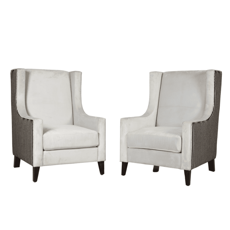 L-HIGH BACK WING CHAIRS – Singhe Furniture